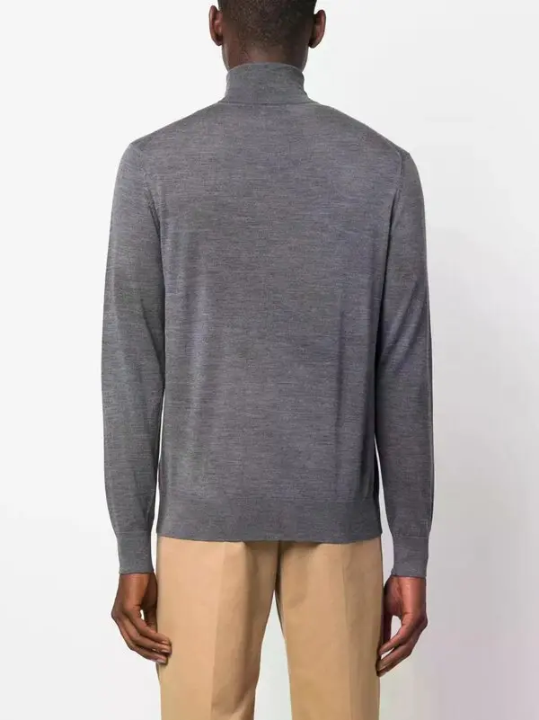 BALLANTYNE Fine-knit Roll-neck Jumper