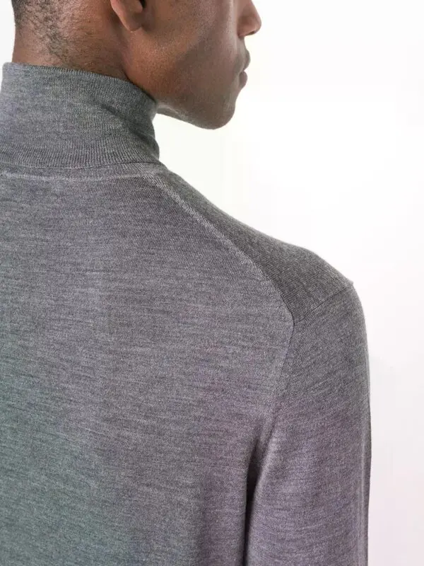 BALLANTYNE Fine-knit Roll-neck Jumper