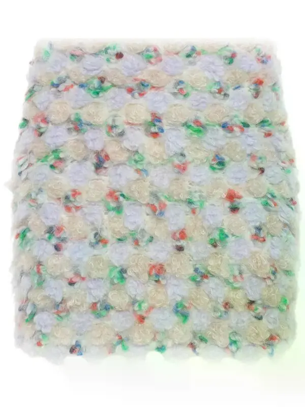 Blumarine Bouclé Mini Skirt