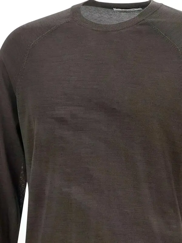 KANGRA Crew-neck Sweater - Brown
