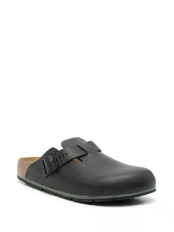 BIRKENSTOCK Boston Pro 2.0 Slides - Black