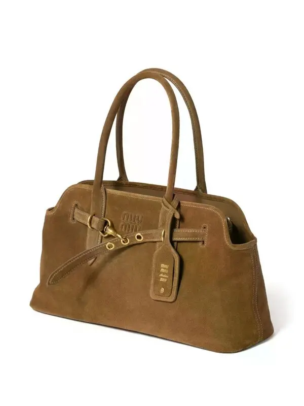 Miu Miu Aventure Shoulder Bag - Green