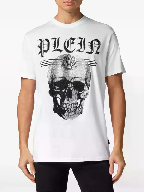 Philipp Plein Skull Crystal-embellished T-shirt