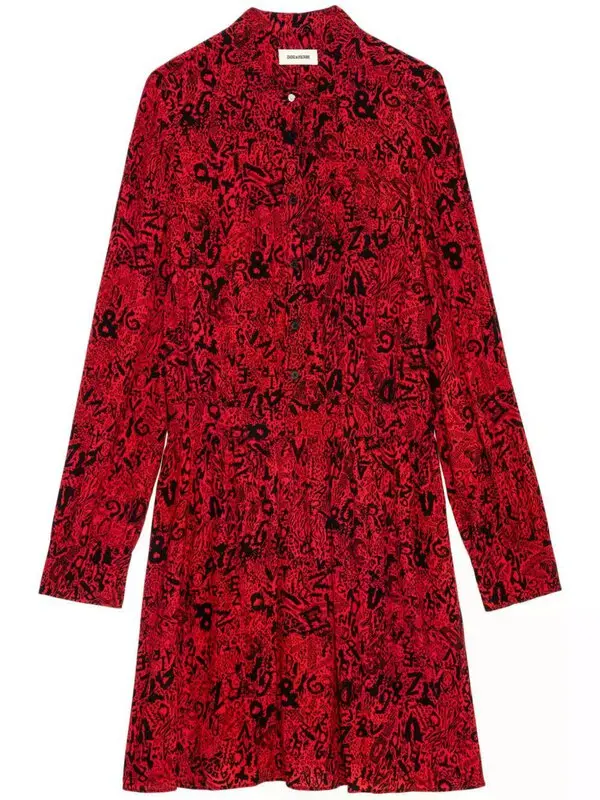 Zadig&Voltaire Refla Mini Dress - Red