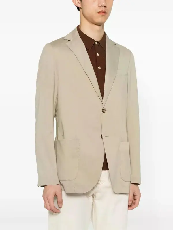 CIRCOLO 1901 Piqué-weave Blazer - Neutrals
