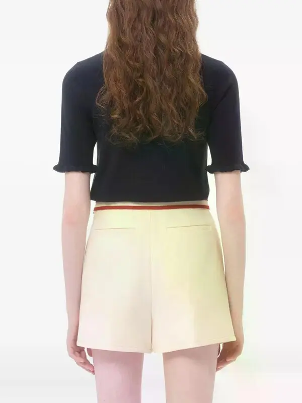 Valentino Garavani Embroidered Wool Top
