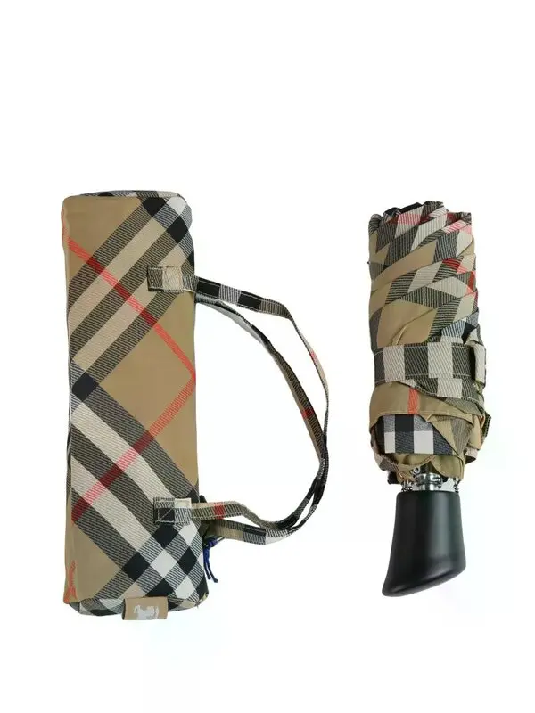 Burberry Check Folding Umbrella