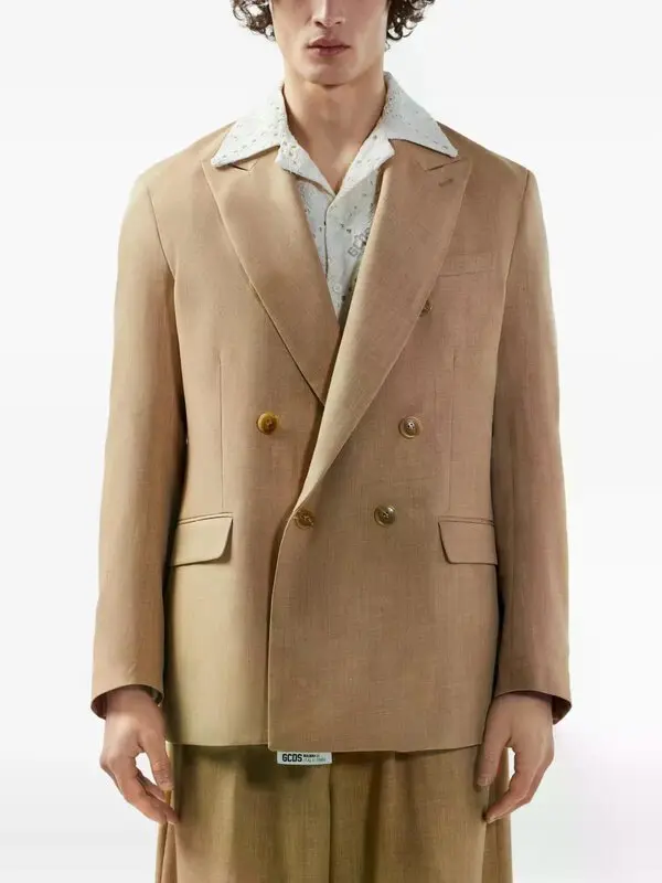 Gcds Mélange-effect Blazer