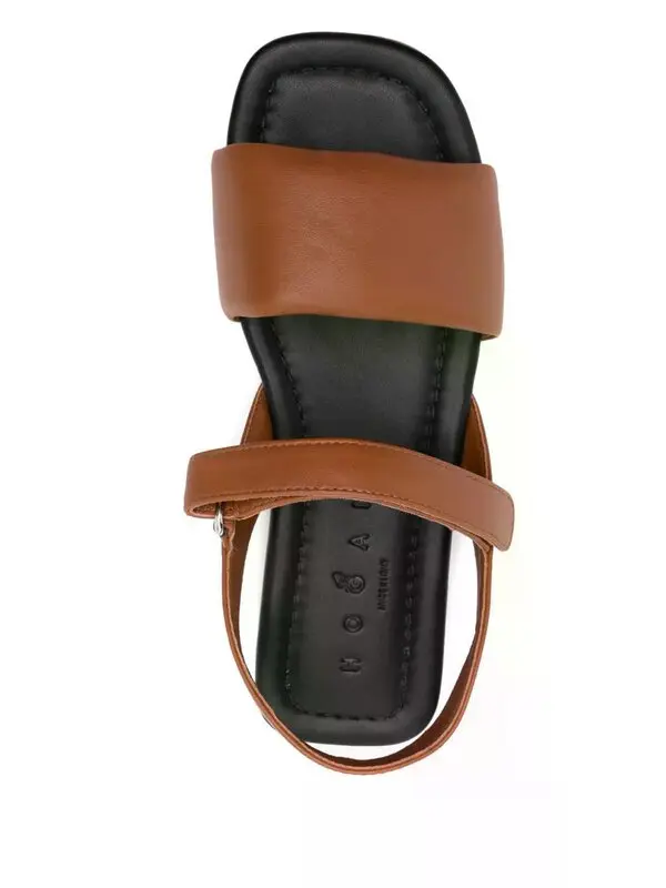 Hogan Leather Flats - Brown