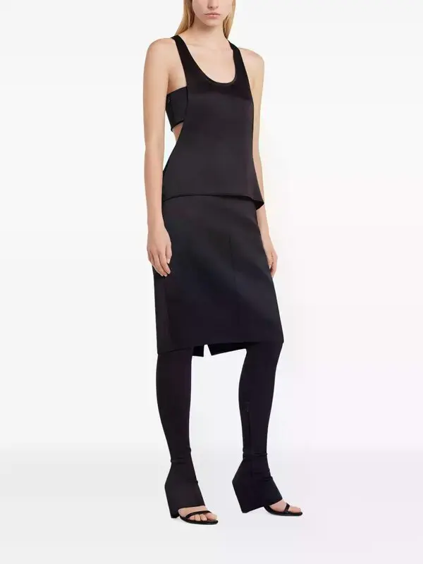 COURREGES Infinity Tank Top - Black