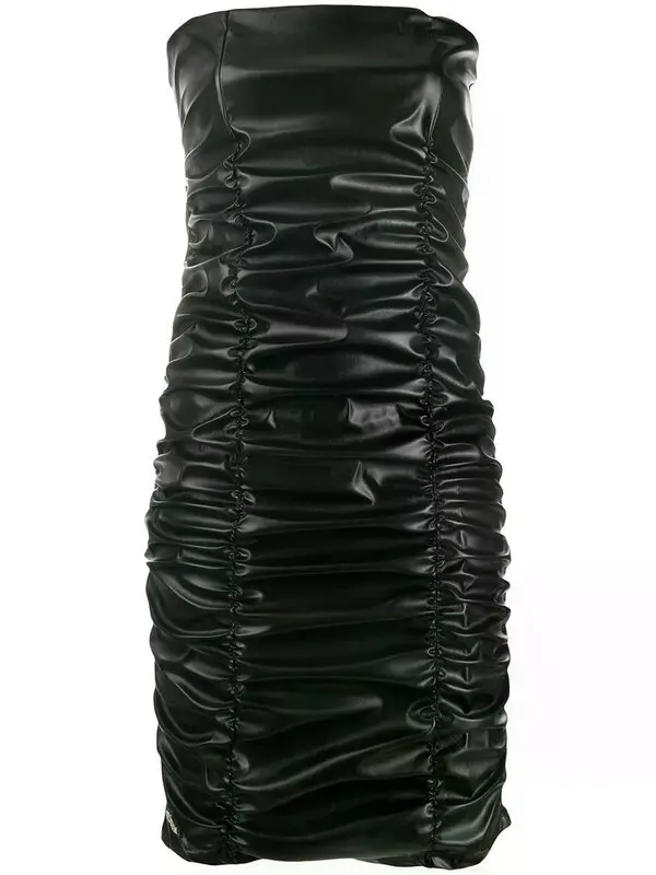 Philipp Plein Ruched Cocktail Dress