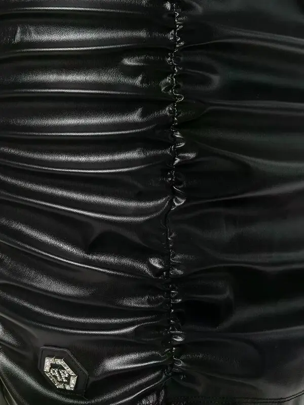 Philipp Plein Ruched Cocktail Dress