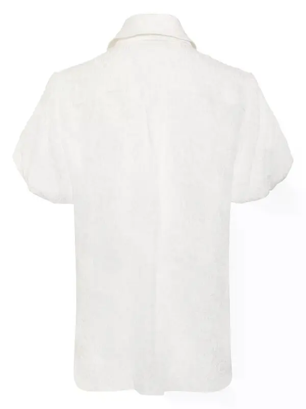Dice Kayek Bow-detail Silk Shirt