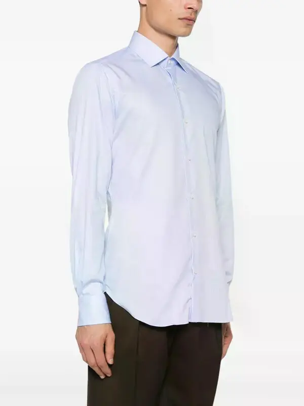 BARBA NAPOLI Striped Shirt