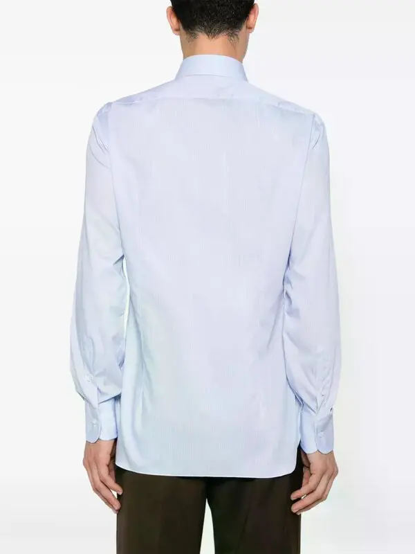 BARBA NAPOLI Striped Shirt