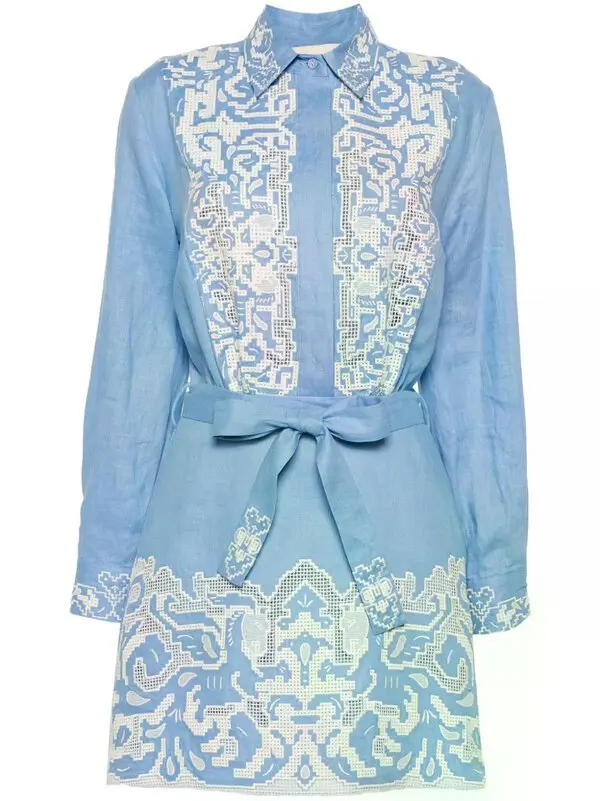 ALEMAIS Arion Linen Mini Dress