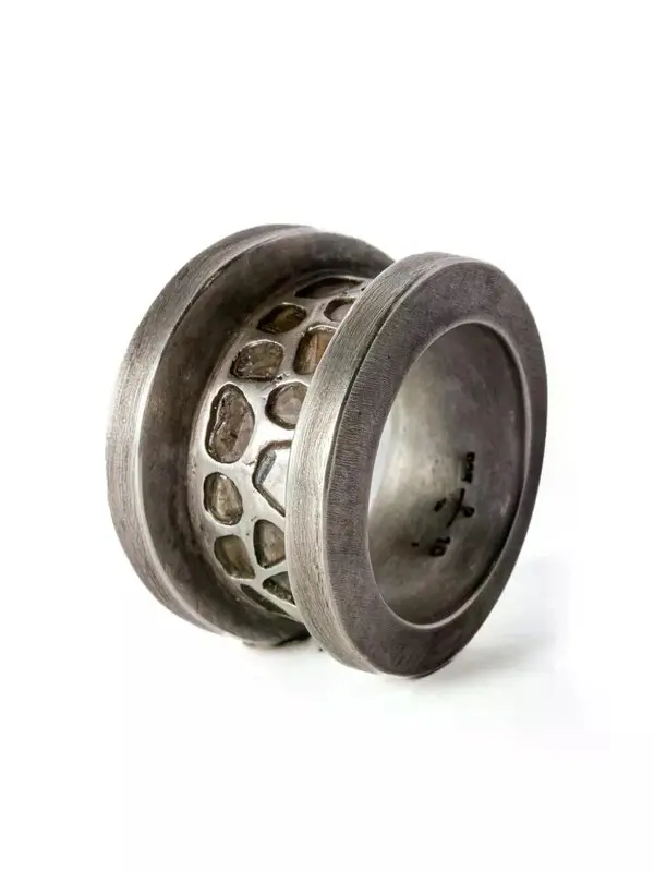 PARTS OF FOUR Chasm Diamond-embellished Ring