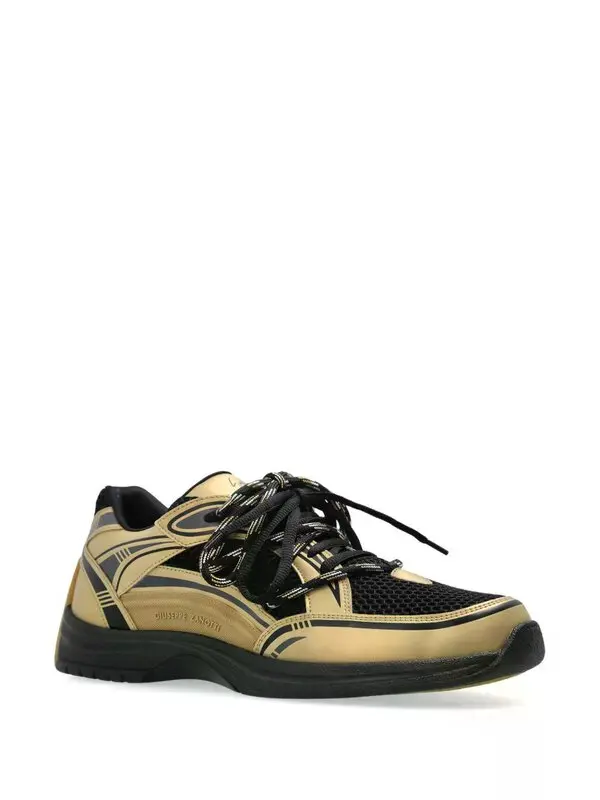 GIUSEPPE ZANOTTI Low-top Sneakers - Gold
