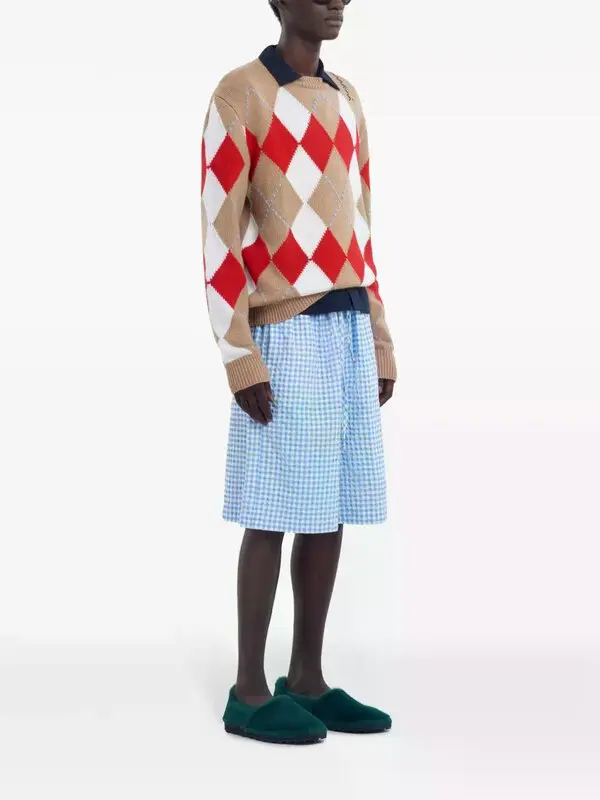 Marni Check-pattern Shorts