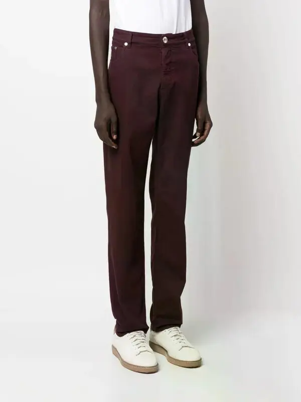 Brunello Cucinelli Mid-rise Straight-leg Jeans
