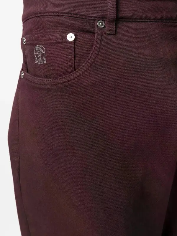 Brunello Cucinelli Mid-rise Straight-leg Jeans
