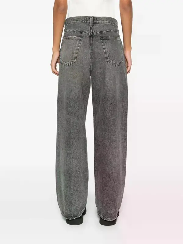 AGOLDE Low-rise Wide Leg Jeans