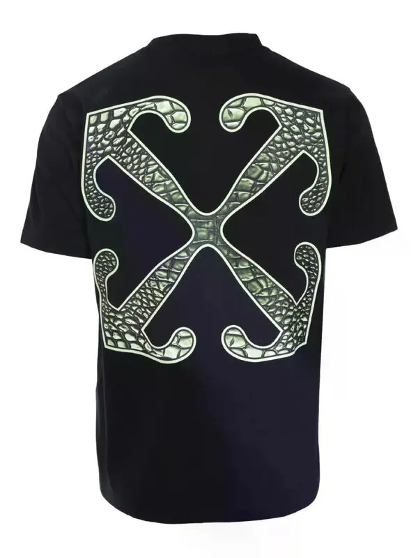 Off-White Croco Arrow-print T-shirt - Black