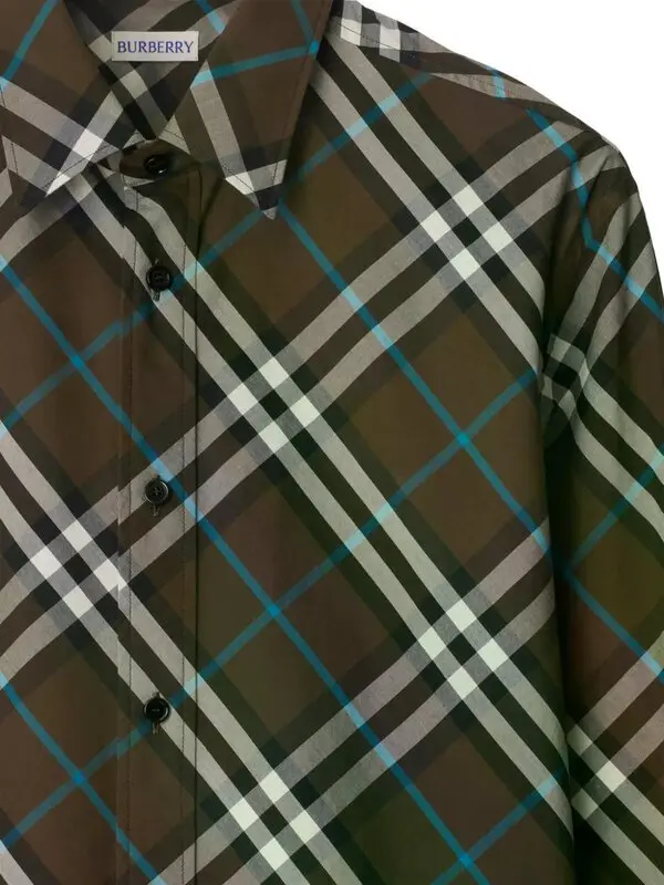 Burberry Check-pattern Shirt