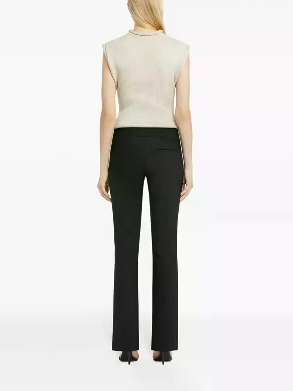 COURREGES Knitted Top With Logo Plaque