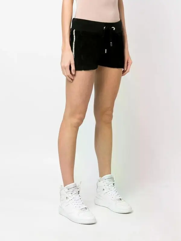 Philipp Plein Monogram Drawstring Shorts