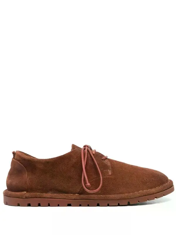Marsèll Sancrispa Suede Derby Shoes - Brown