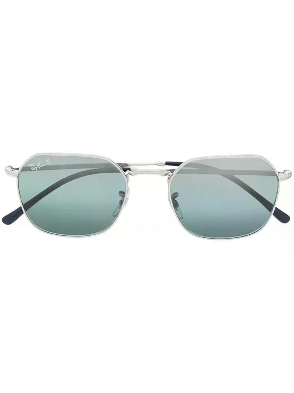 Ray-ban Square-frame Tinted Sunglasses - Silver