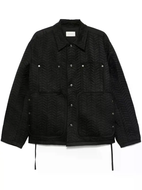 CRAIG GREEN Quilted Jacket With Detachable Waist Belt