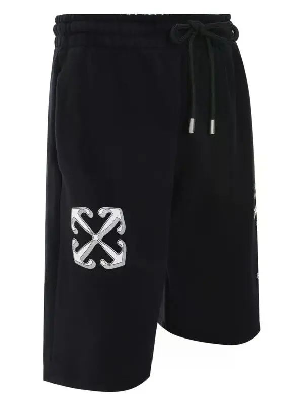 Off-White Dragon Graphic Shorts