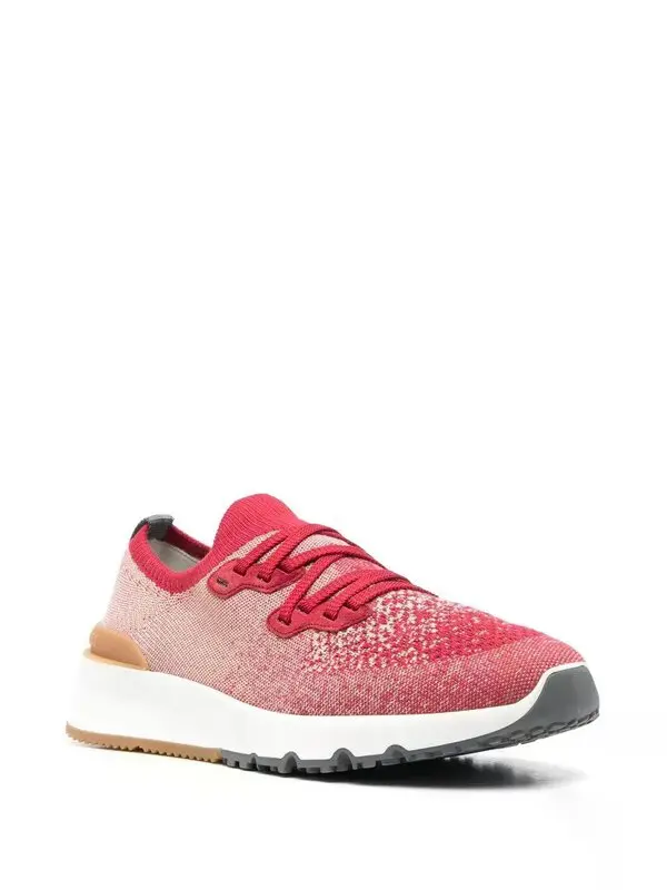 Brunello Cucinelli Speckled Low-top Sneakers