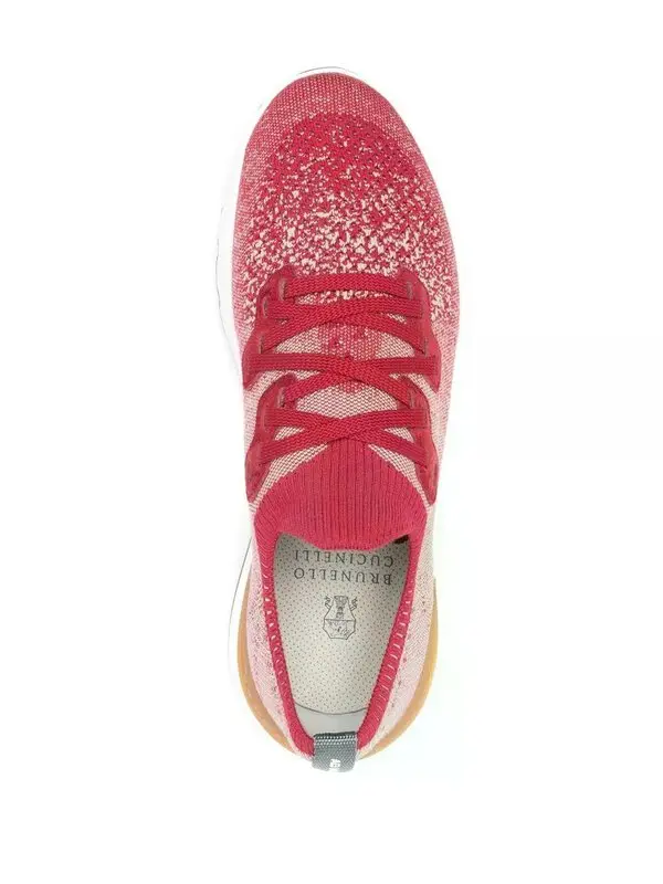 Brunello Cucinelli Speckled Low-top Sneakers