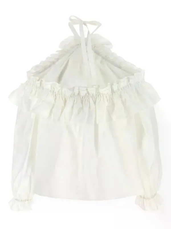 Carolina Herrera Off-shoulder Blouse