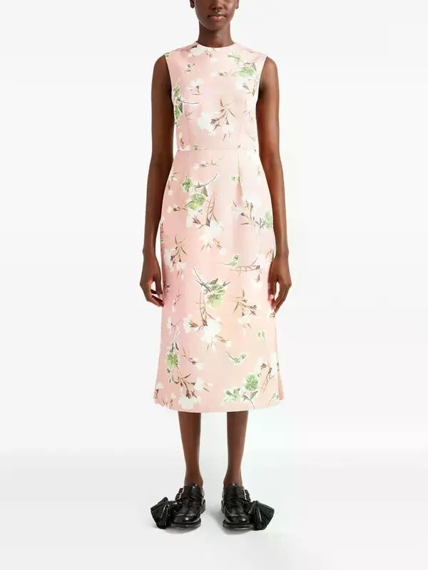 Erdem Floral-print Midi Dress