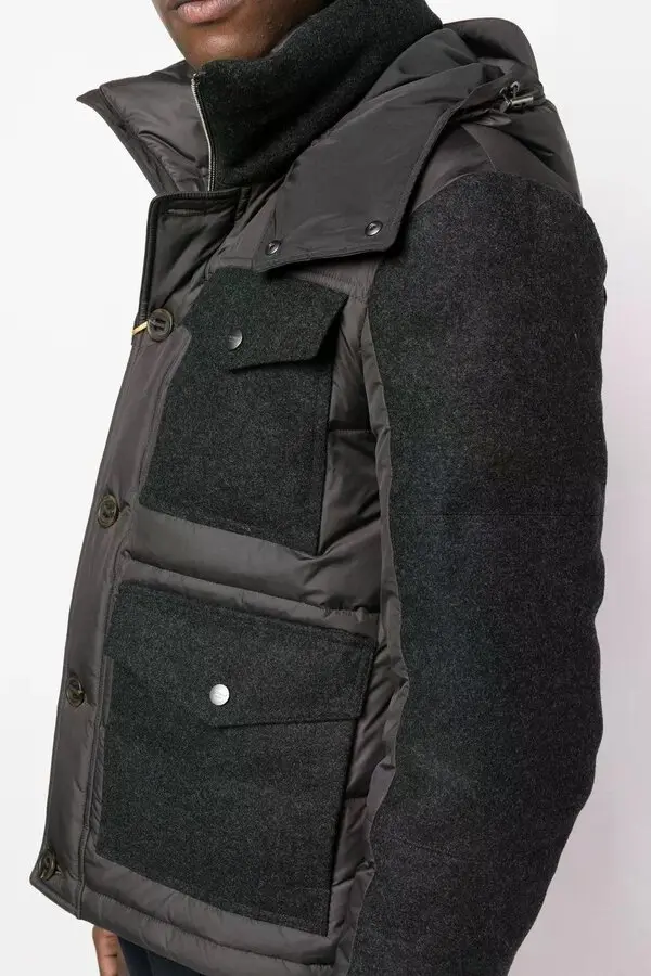 Canali Hooded Padded Jacket