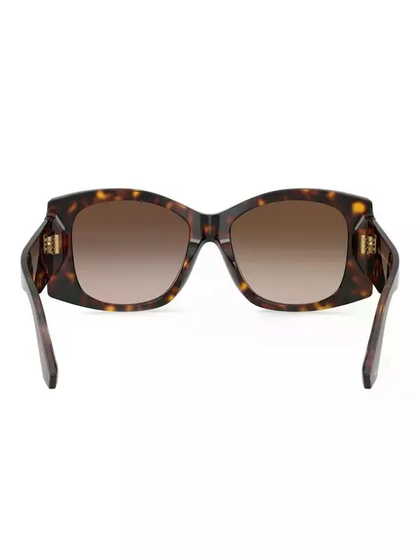 Dolce & Gabbana Geometric-frame Sunglasses - Green
