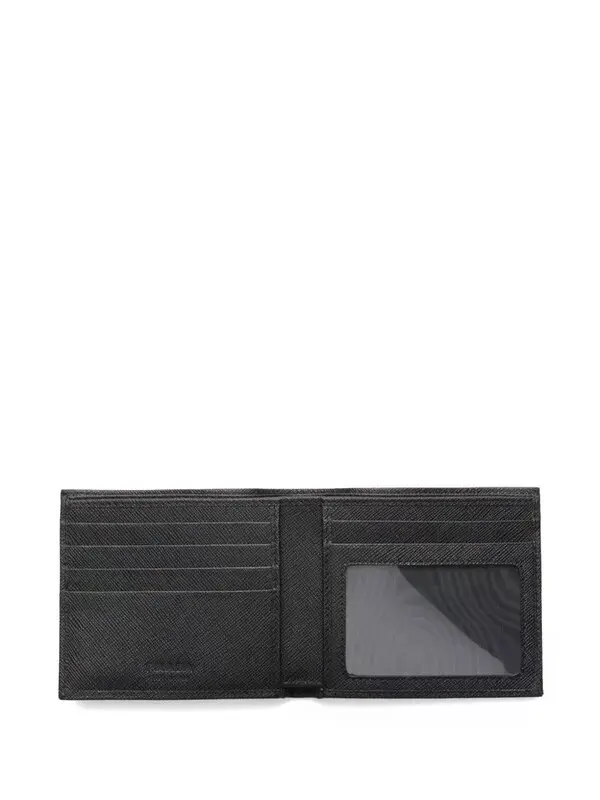 Prada Triangle-logo Bi-fold Leather Wallet