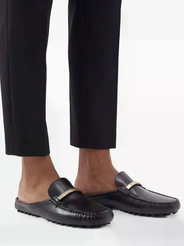 TOD'S Leather Mules