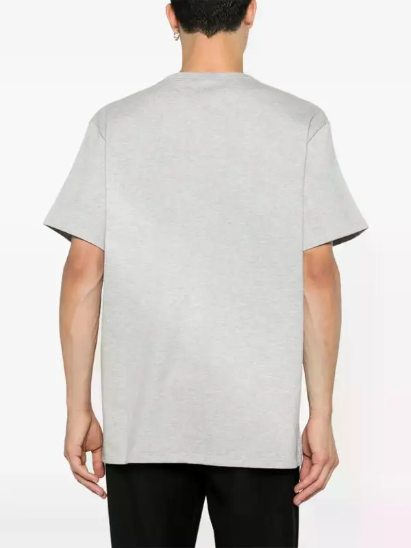 Alexander McQueen Logo-embroidered T-shirt