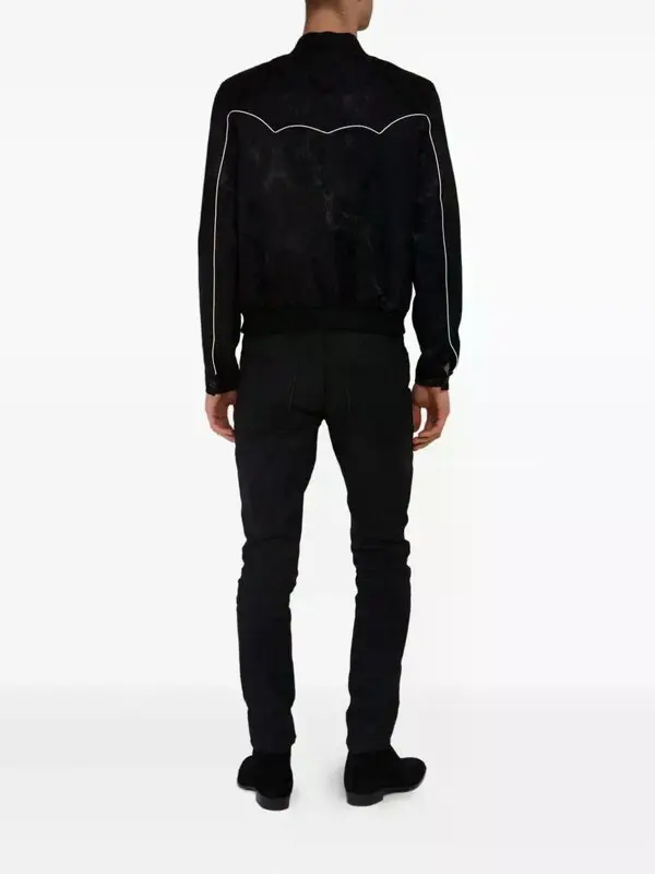 Saint Laurent Paisley-print Bomber Jacket