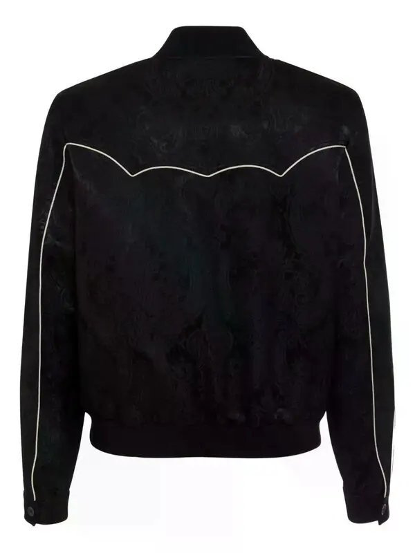 Saint Laurent Paisley-print Bomber Jacket