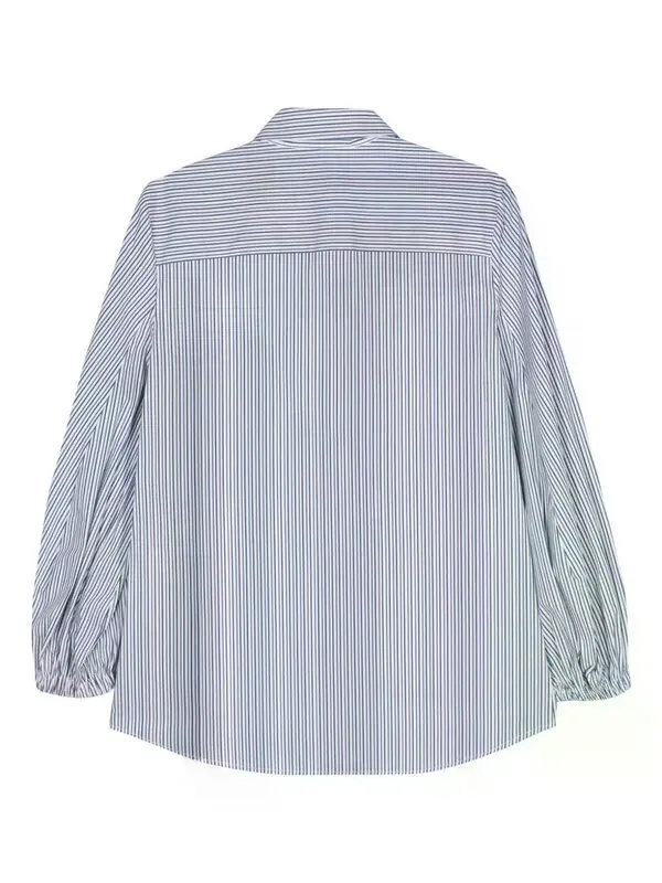 SEMICOUTURE Striped Poplin Shirt