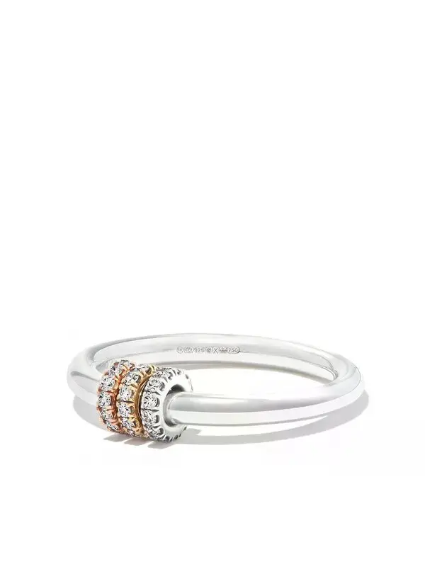 SPINELLI KILCOLLIN 18kt Gold Sirius Diamond Ring - Silver