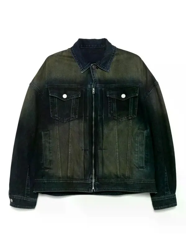 JUUN.J Denim Zipped Jacket