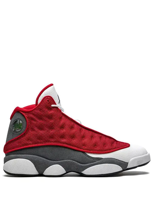 JORDAN Air Retro Flint Sneakers - Red