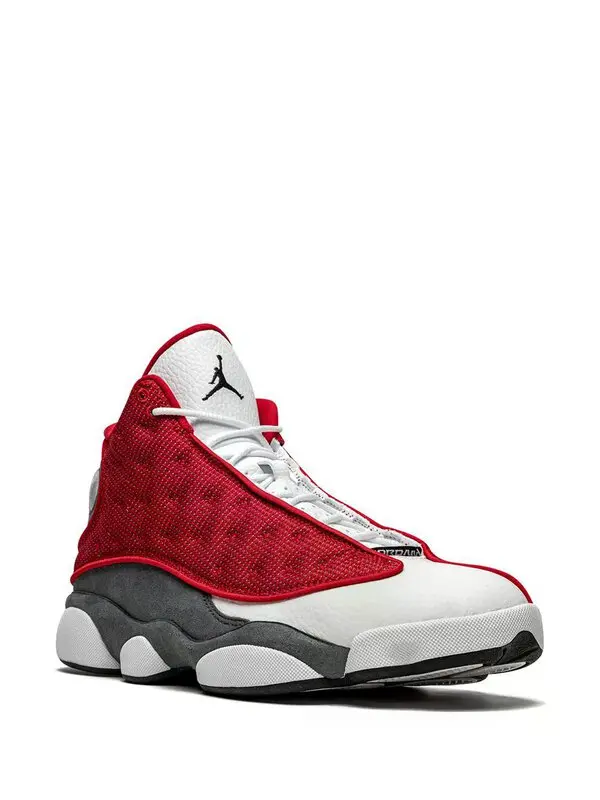 JORDAN Air Retro Flint Sneakers - Red